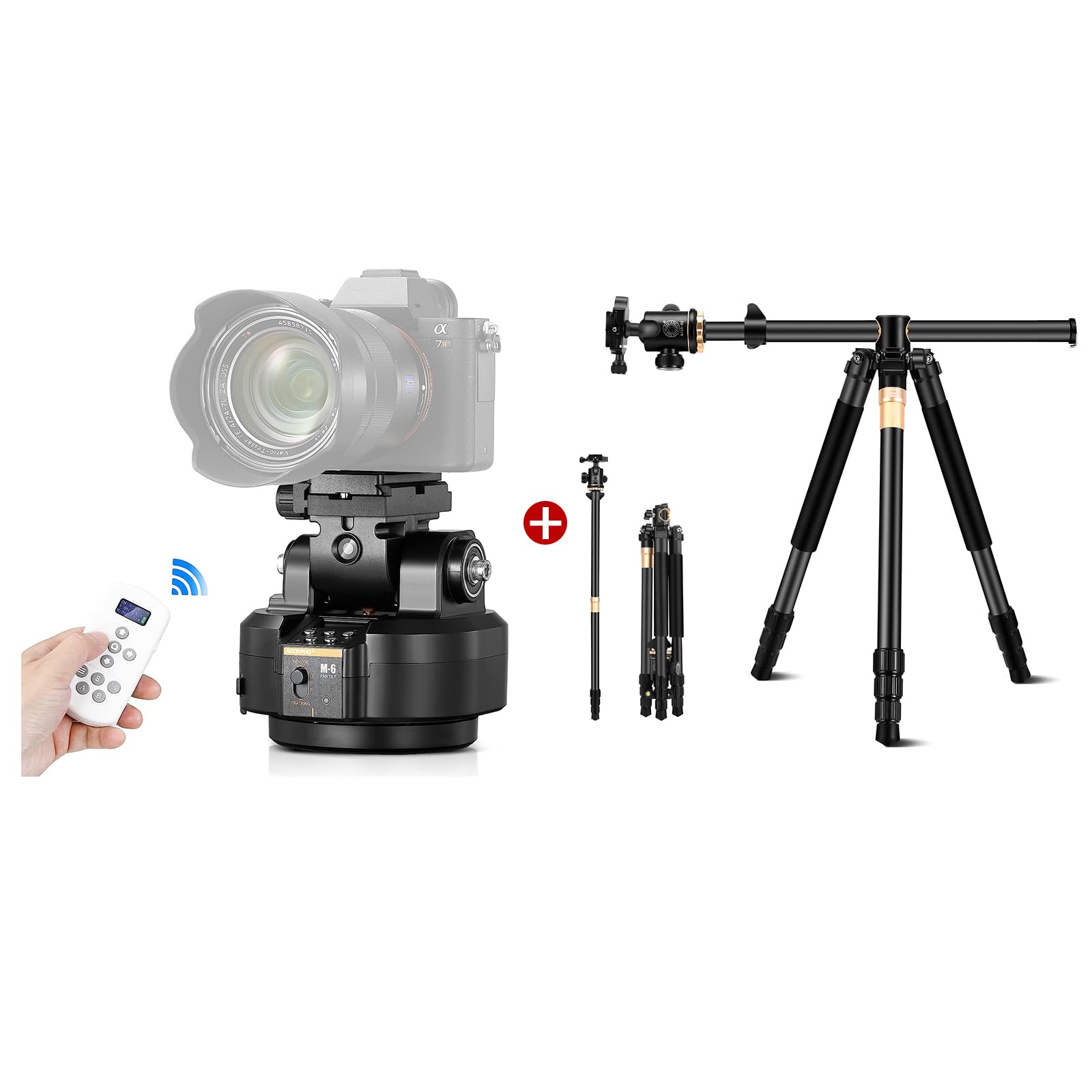 Amazon.com : Soonpho M6 Auto Face Tracking Motorized Rotating Panoramic ...