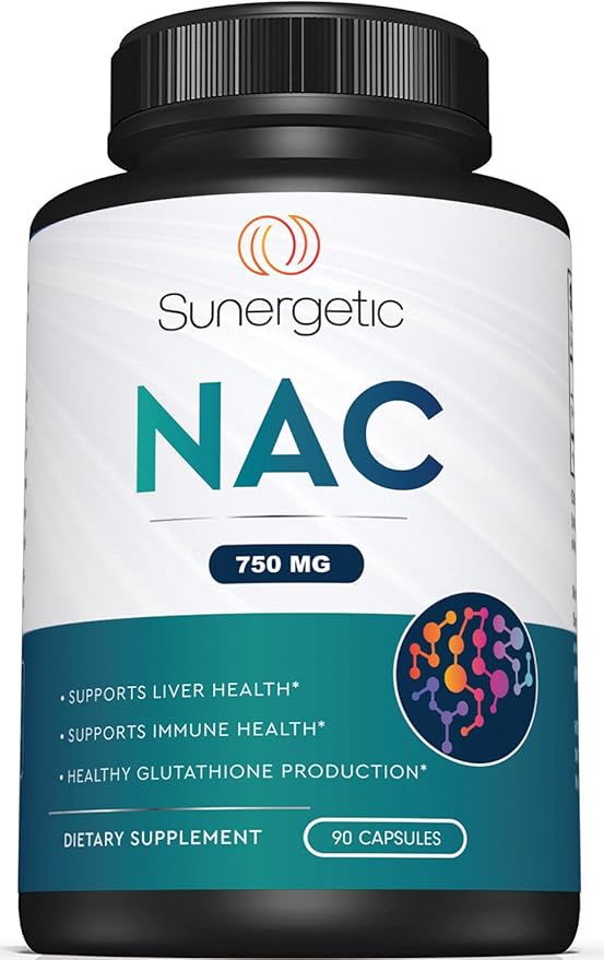 Amazon.com: Suplemento NAC premium N-acetil cisteína – 750 mg por ...