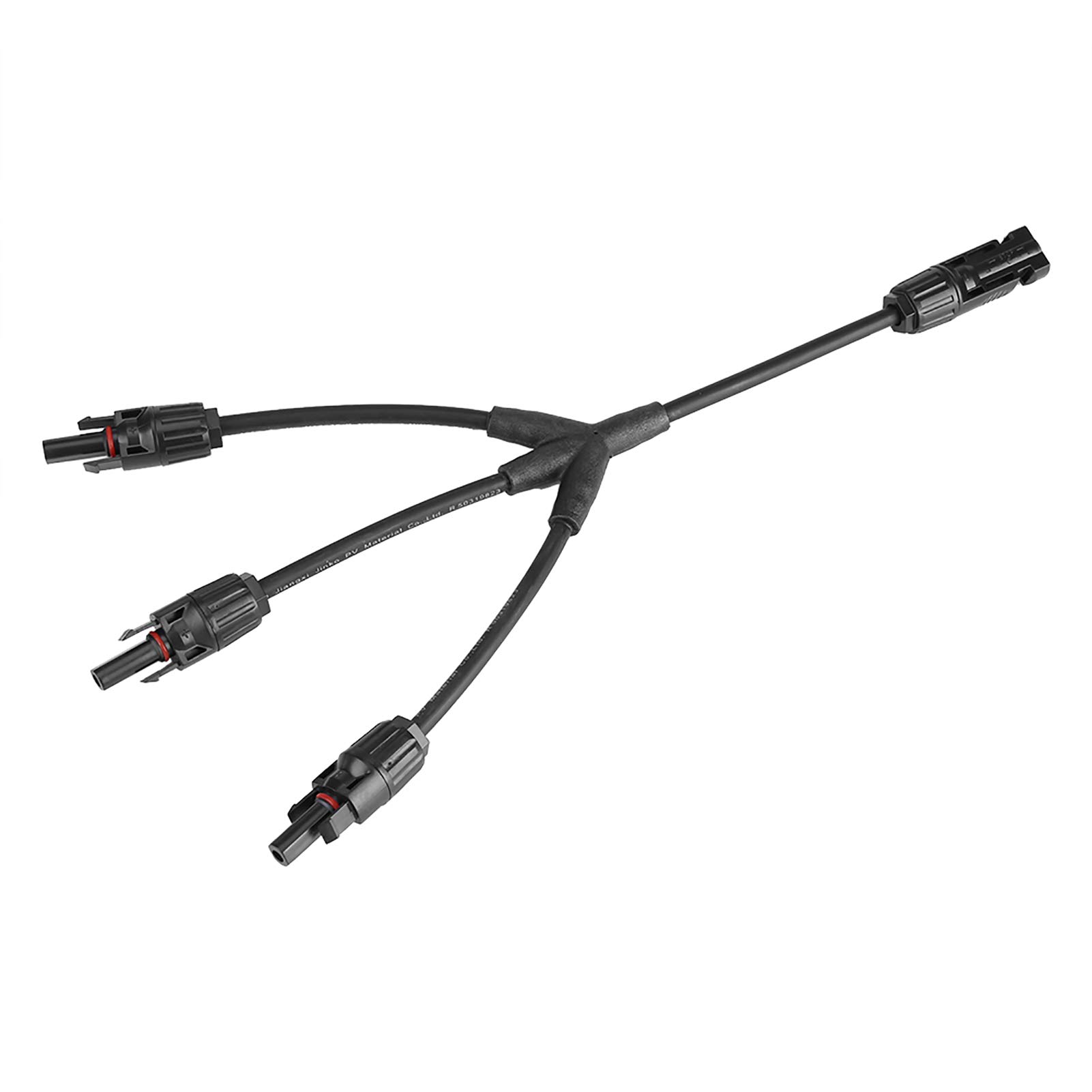 Buy Zerodis Y Type Solar Cable, 3 Branch Solar Panel Connector Crimp ...