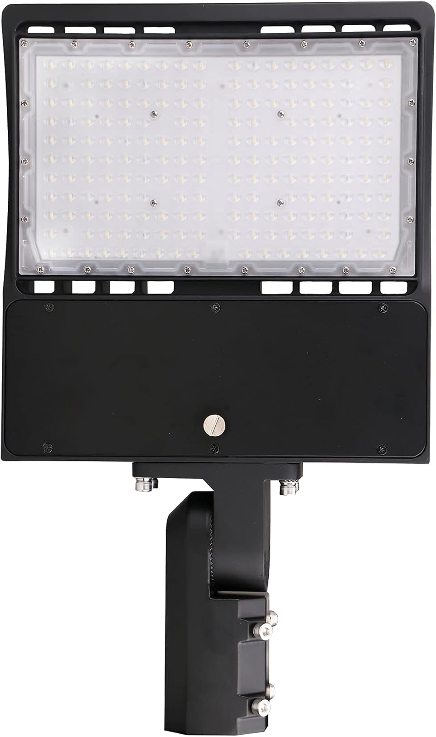 LEDMyplace 150W LED Pole Light Adjustable Arm Mount, 5700K Daylight ...