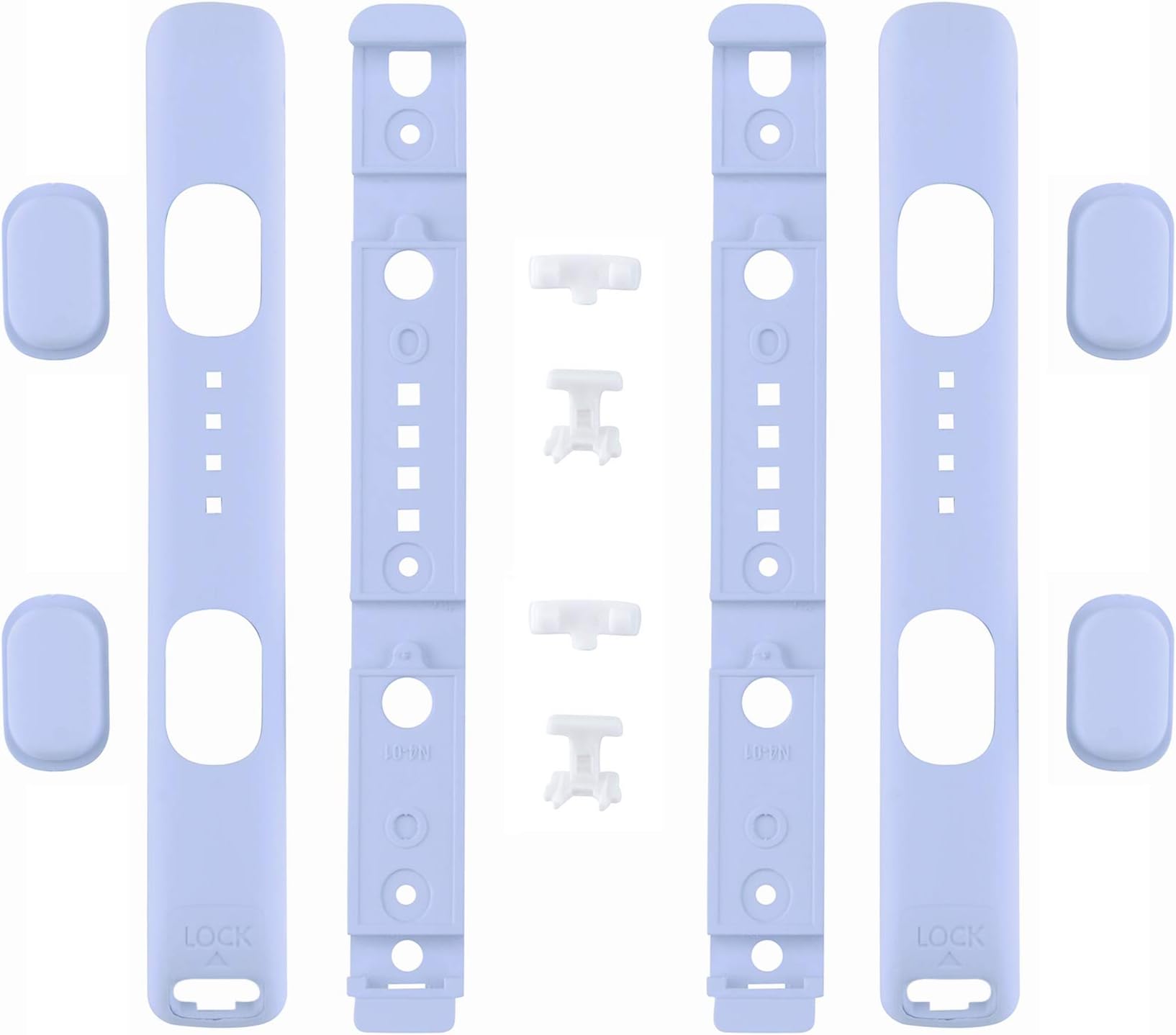 Amazon.com: eXtremeRate DIY Replacement Shell for Joycon Strap ...