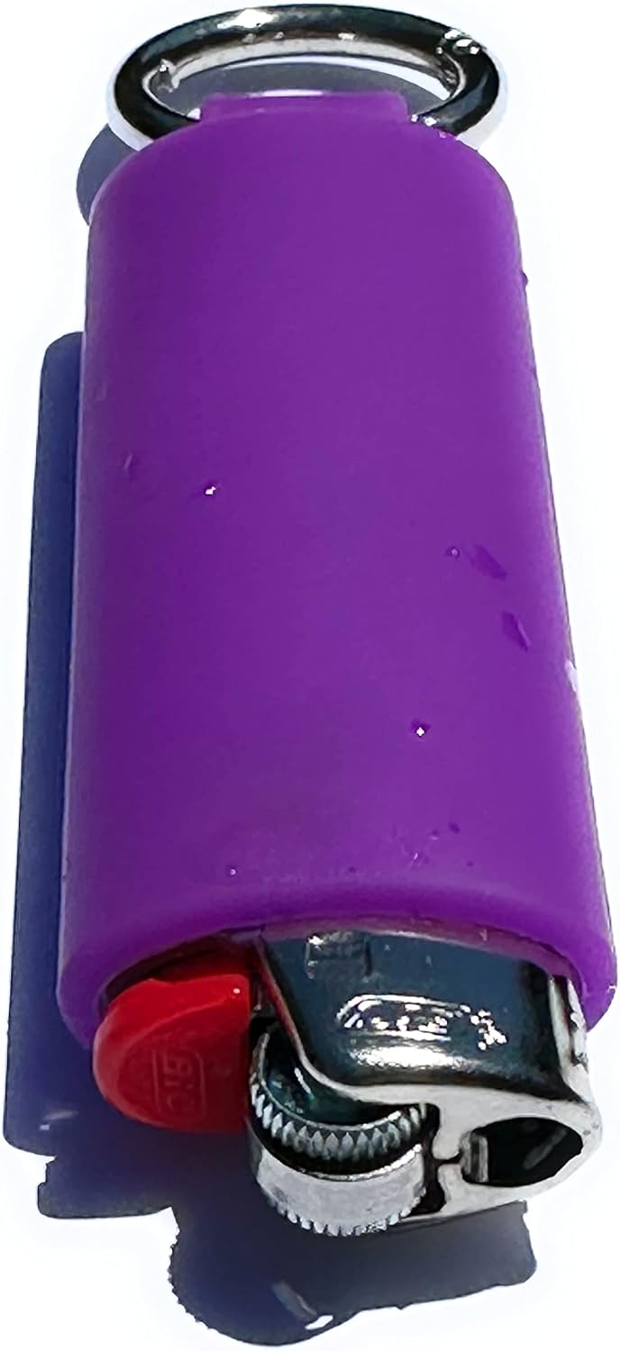 Amazon.com: Lighter Keychain Holder for BIC Lighters Water Resistant ...