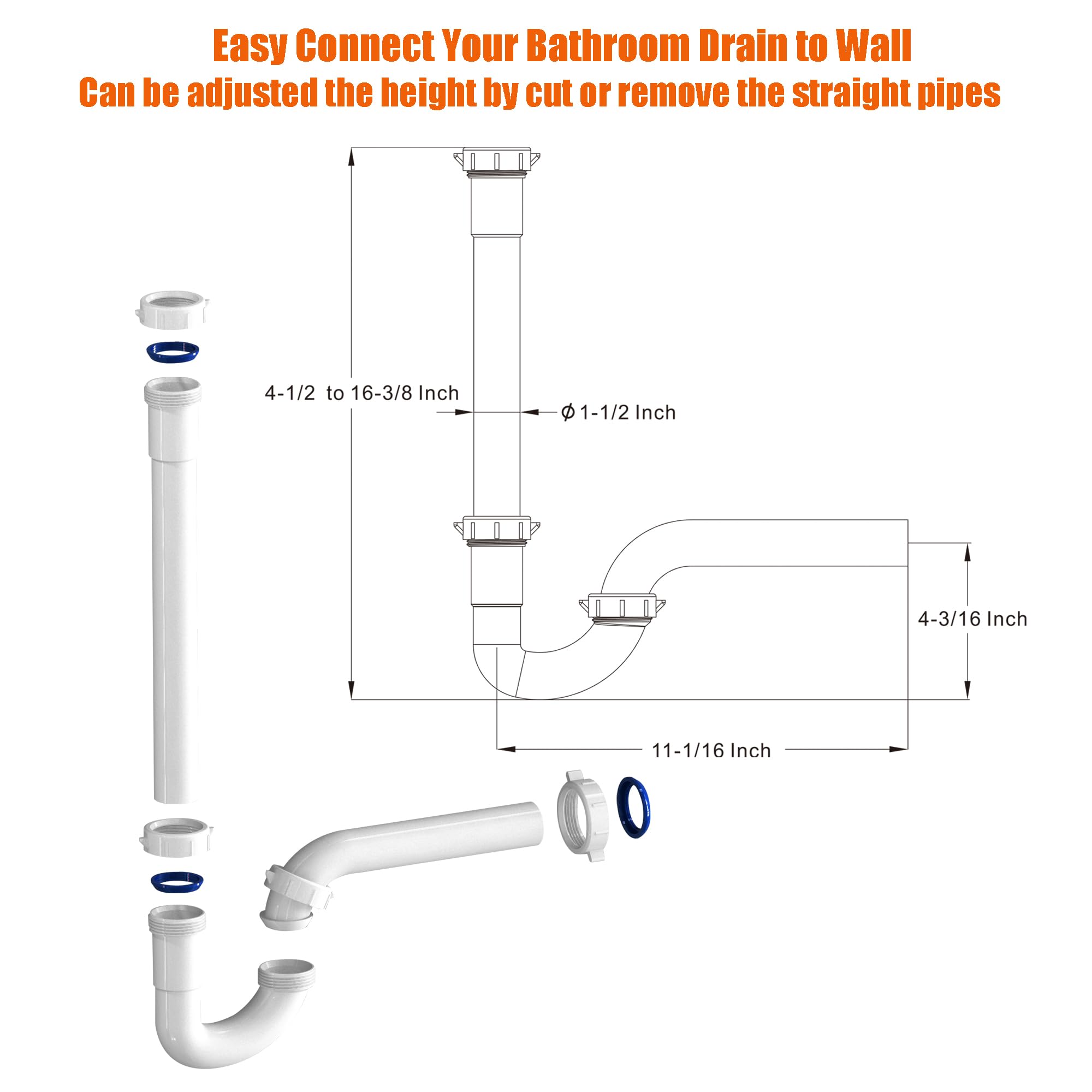 Bathroom Sink Drain Pipe Installation Plumbing How Do I Connect My