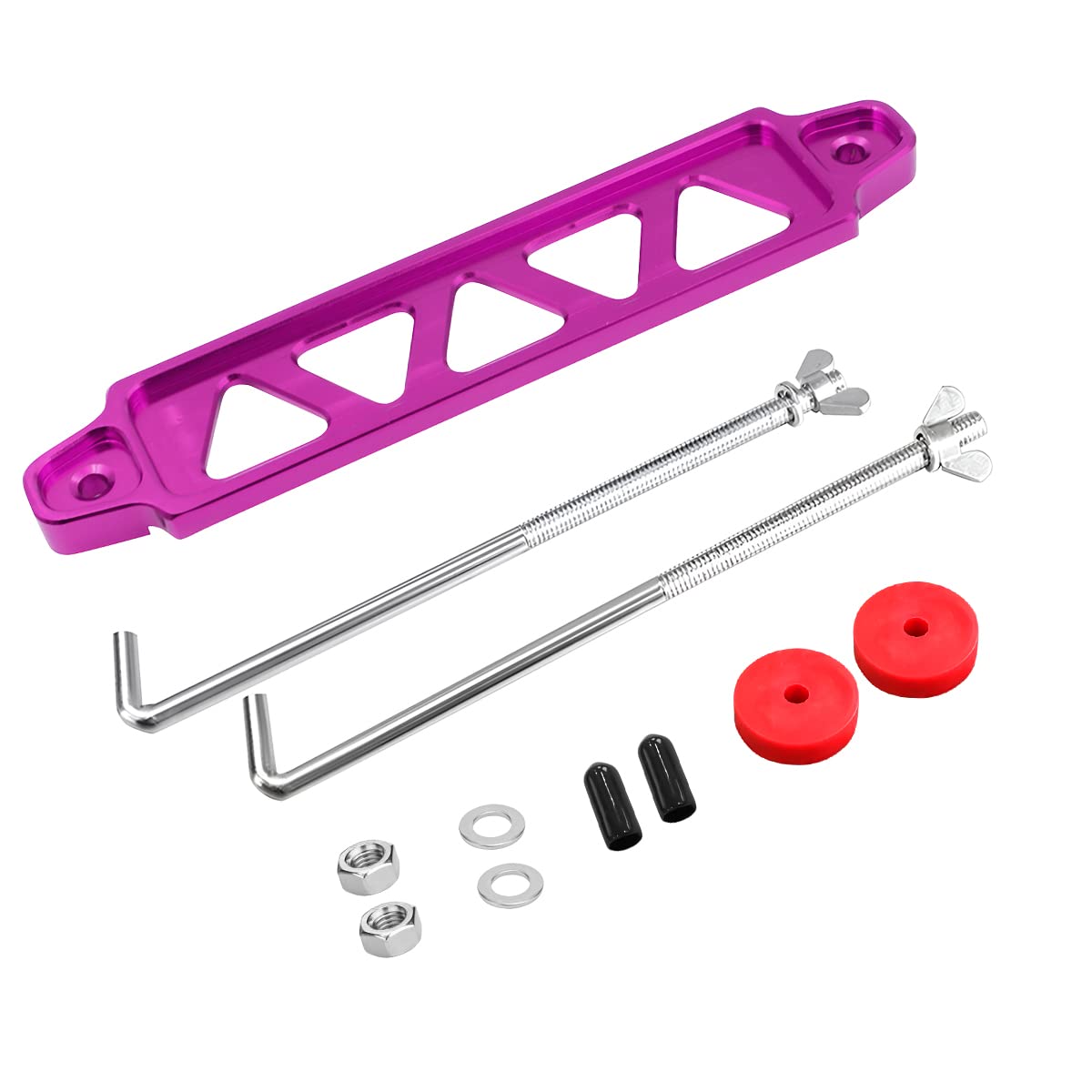 Buy Battery Hold Down Sets, Billet Aluminum Battery Tie Down Bracket ...