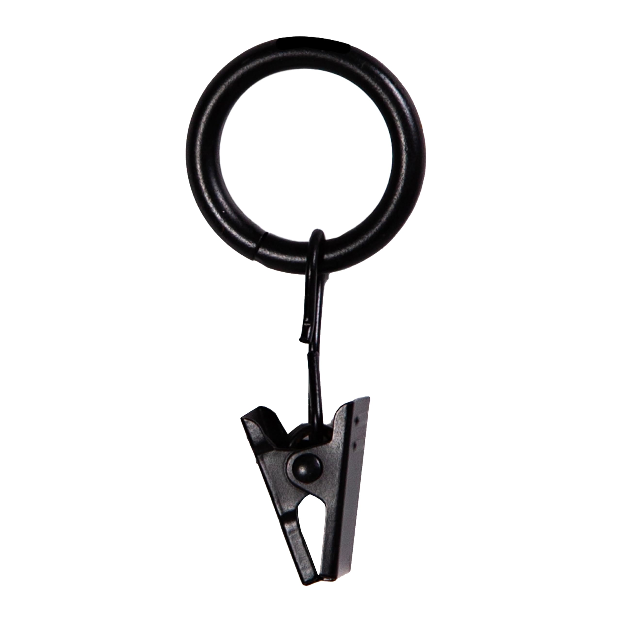 Amazon.com: Kenney Petit Window Curtain Clip Rings, 14-Pack, Black ...