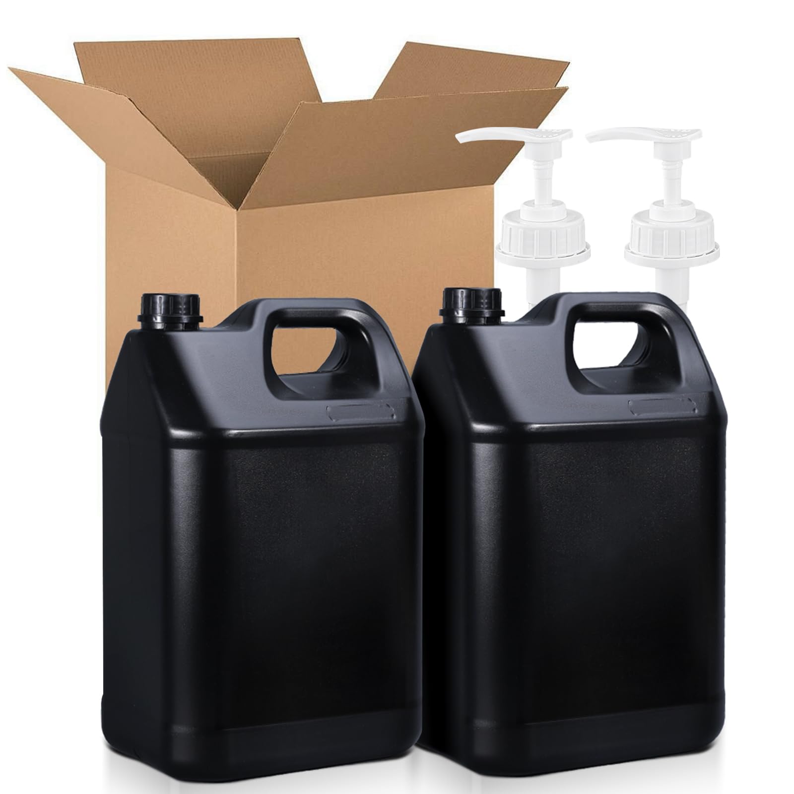 Amazon.com: UMETASS Plastic F-Style Jug Reusable Food-Safe, Heavy-Duty ...