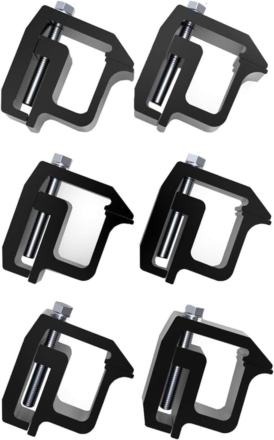 Amazon.com: iFJF Mounting Clamps Truck Caps Camper Shell Clamps ...