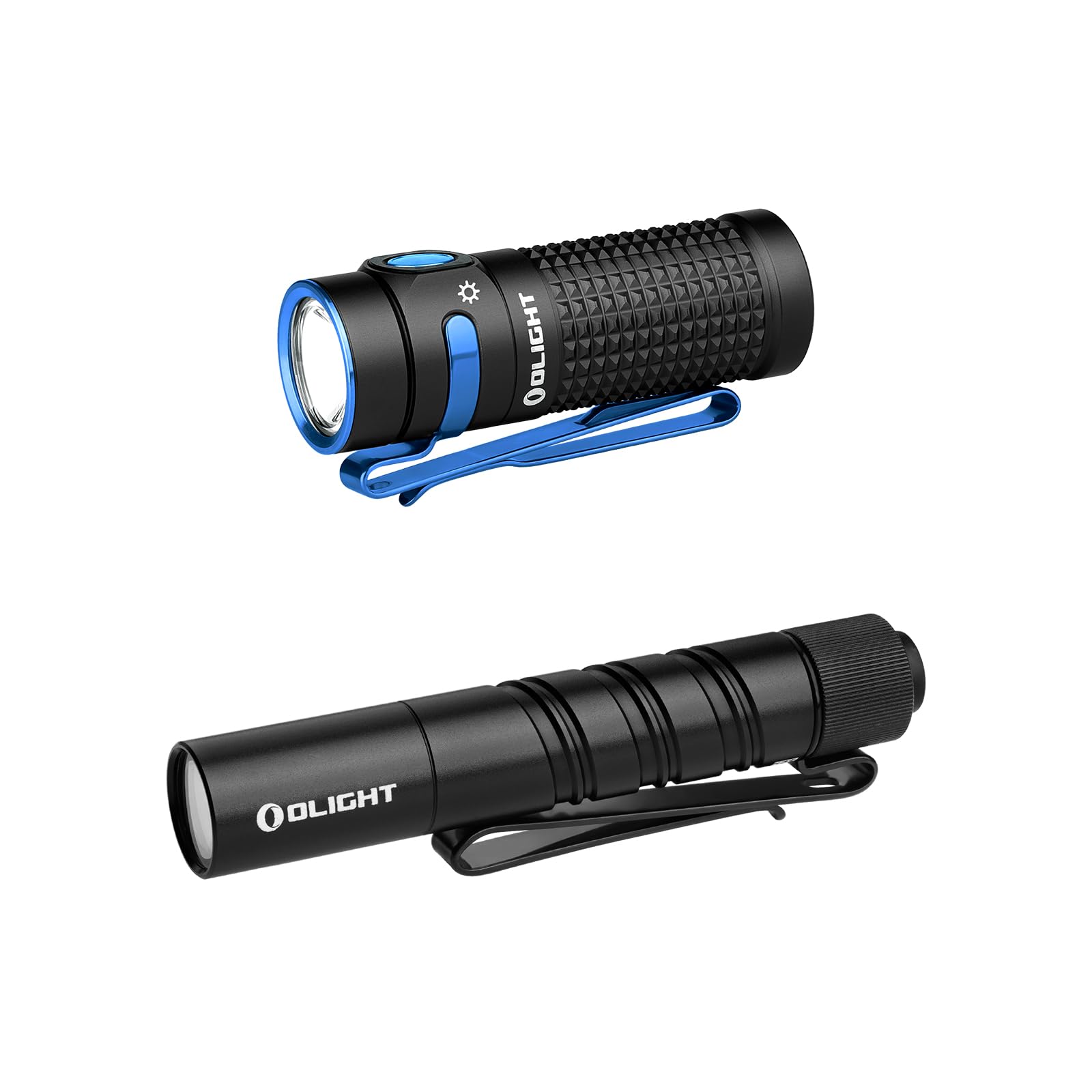 OLIGHT Baton4 Rechargeable EDC Flashlight, LED Pocket Flashlight 1300 ...