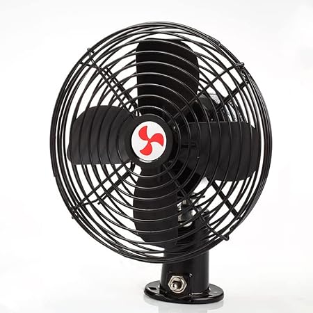 Amazon.com: 12 Volt Chrome RV 12v Fan Metal RV Cab Fan (2 Speed ...