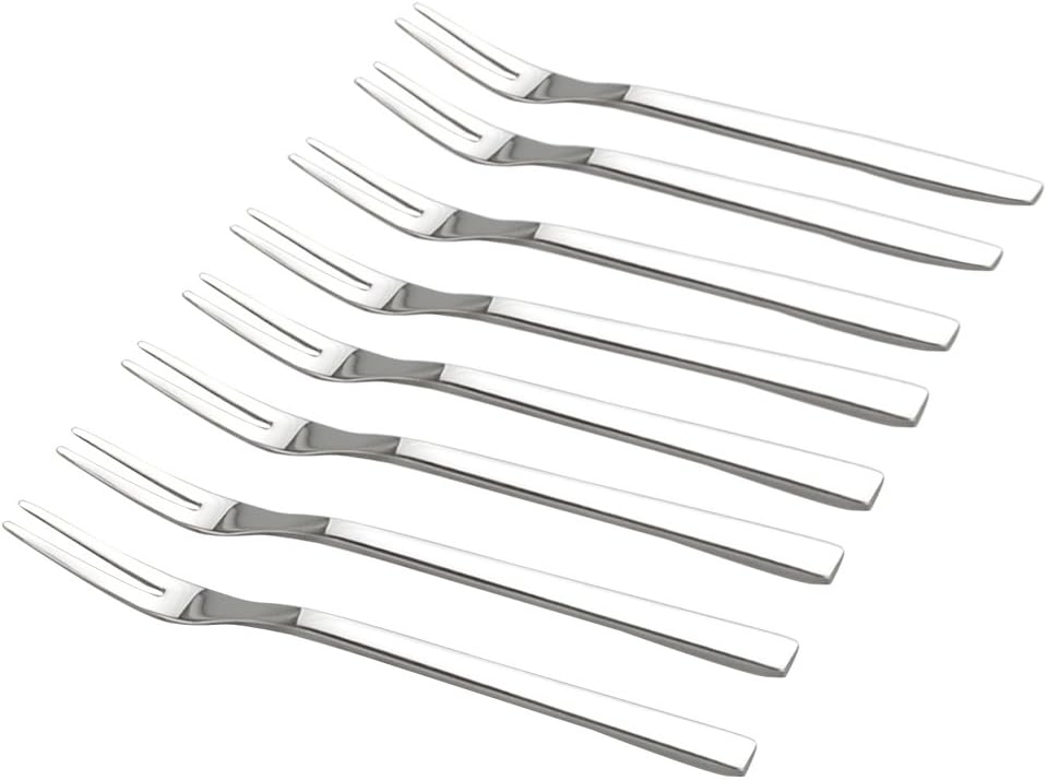 Amazon.com: Doryh 5.25-Inch Fruit Forks, Stainless Steel Bistro ...