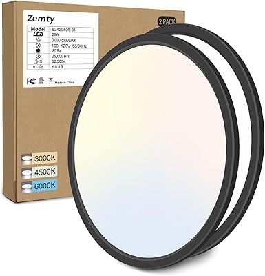 libtit Flush Mount Ceiling Light 7 Inch, 15W 1500Lm Surface Mount LED ...