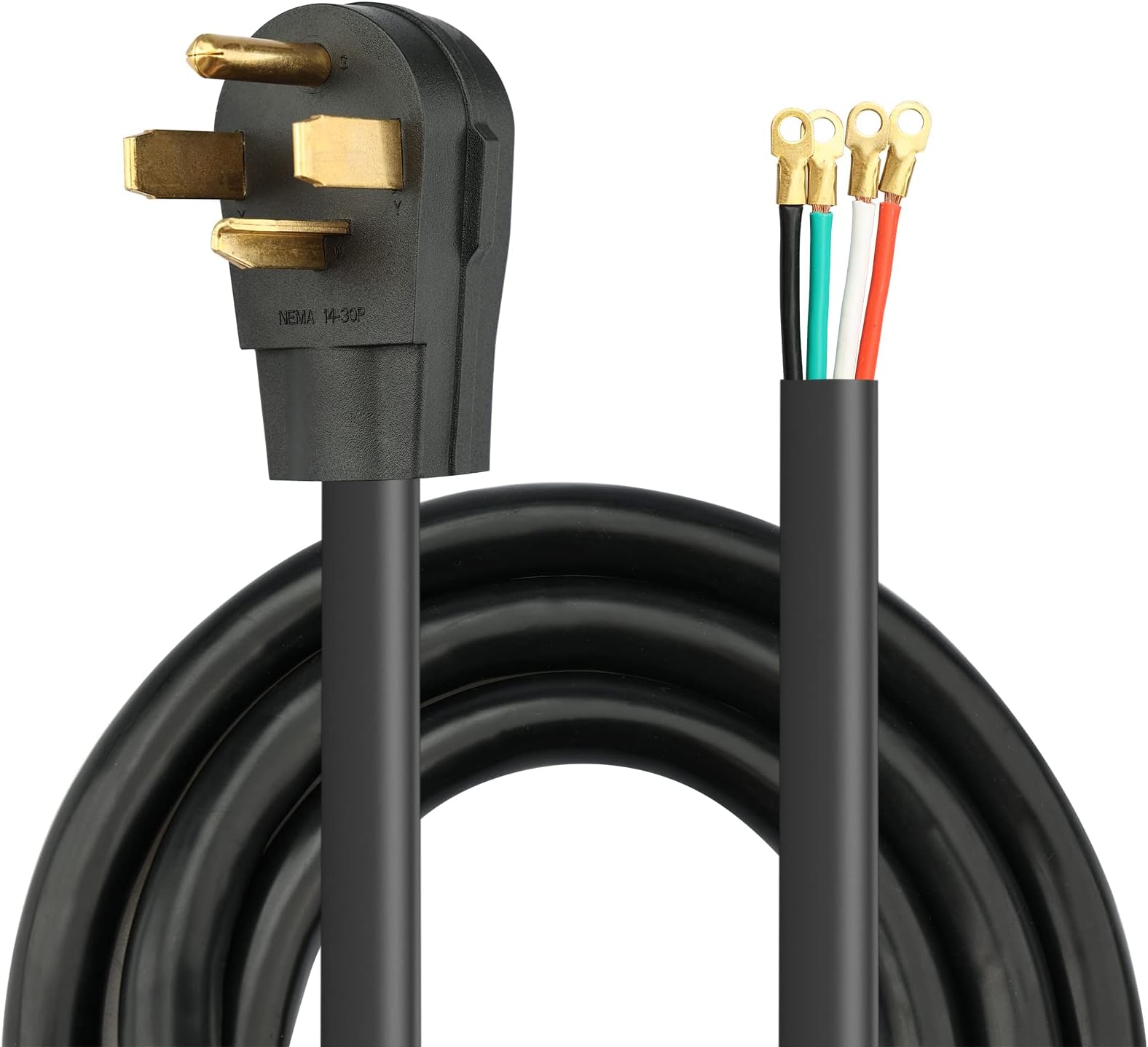 Amazon.com: RVMATE 4 Prong SRDT Dryer Cord 10 Feet, 30 Amp Appliance ...