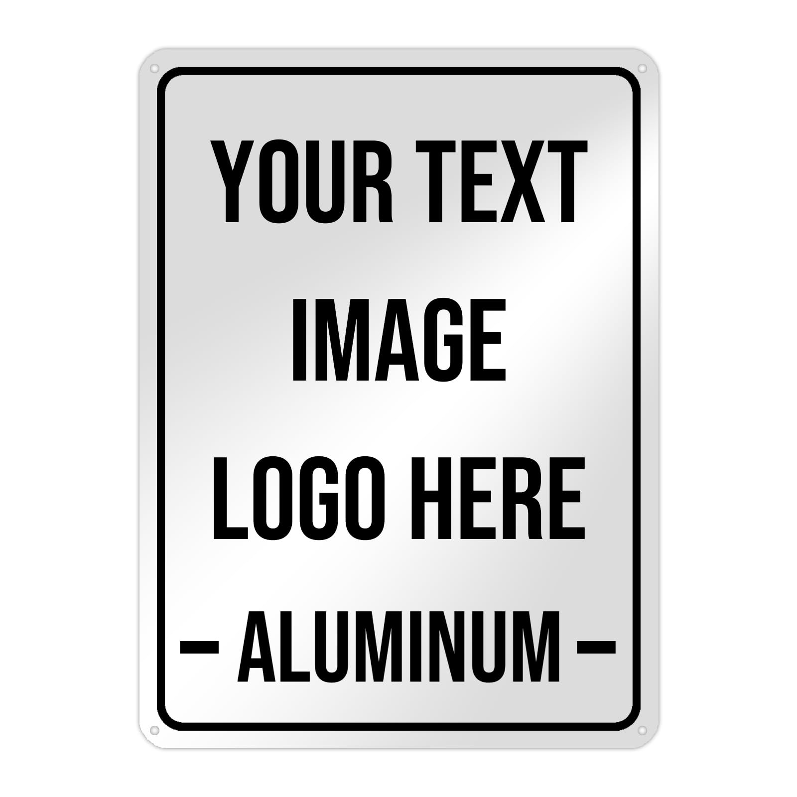 Amazon.com: Bulk Custom Signs Outdoor Metal Sign, Custom Aluminum Sign ...