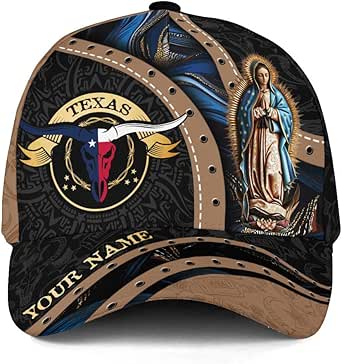 Amazon.com: Personalized Texans Caps for Men, Custom Name Texas ...