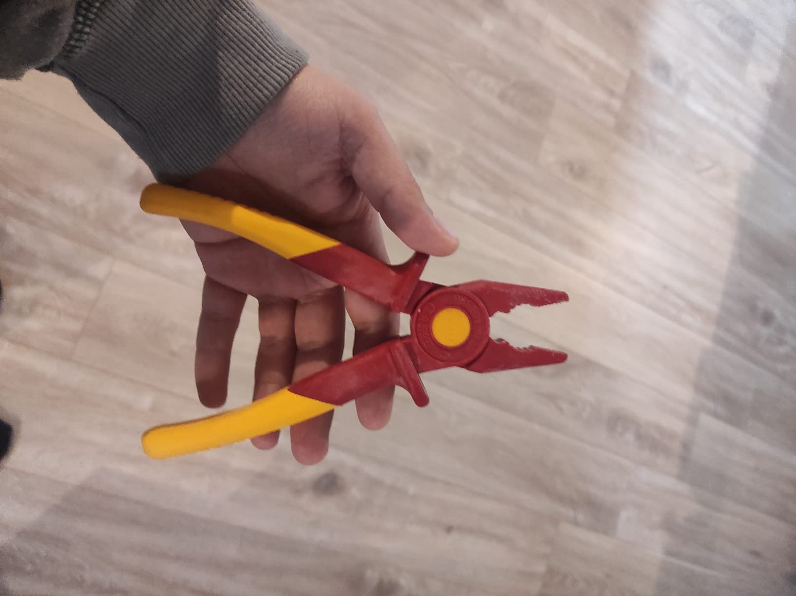 Knipex Greifzange aus Kunststoff isolierend Kunststoff, mit ...