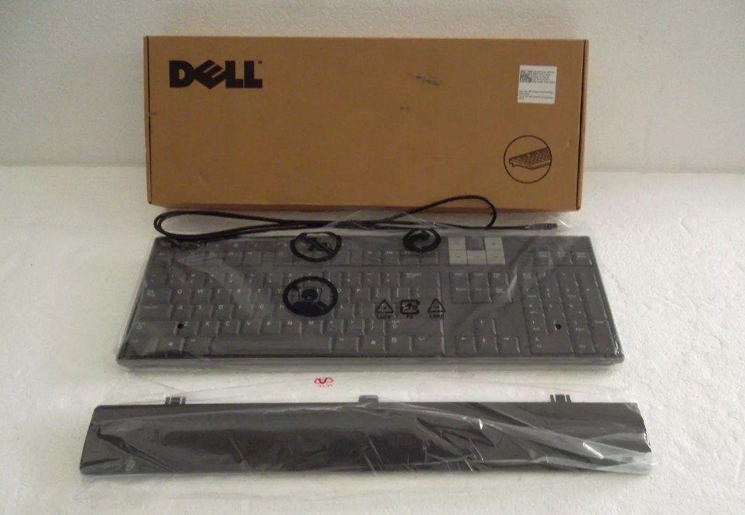 Buy 0U473D Dell USB Slim Multimedia Keyboard With Built-in 2 Port USB ...
