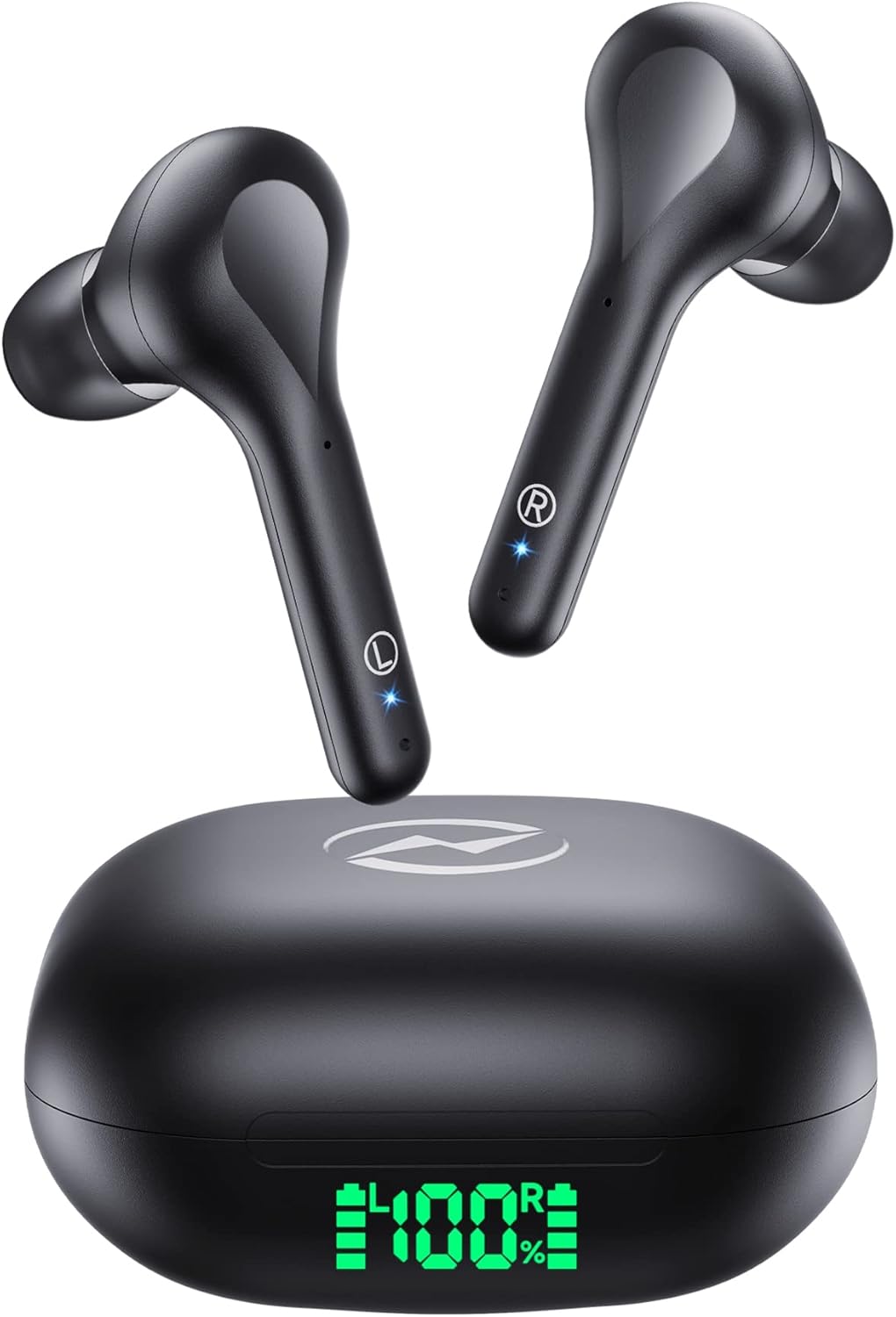 Amazon.com: Votlik Wireless Earbuds Noise Cancelling 4 Mic Clear Call ...