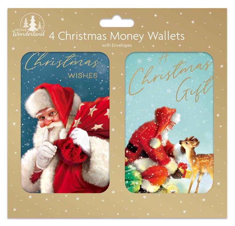 Tallon Festive Wonderland XC0023A Traditional Designs Christmas Money ...