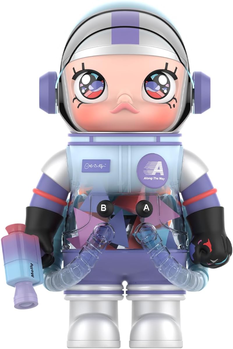 Amazon.com: POP MART MEGA Space Molly 1000% Louis De Guzman Collection ...