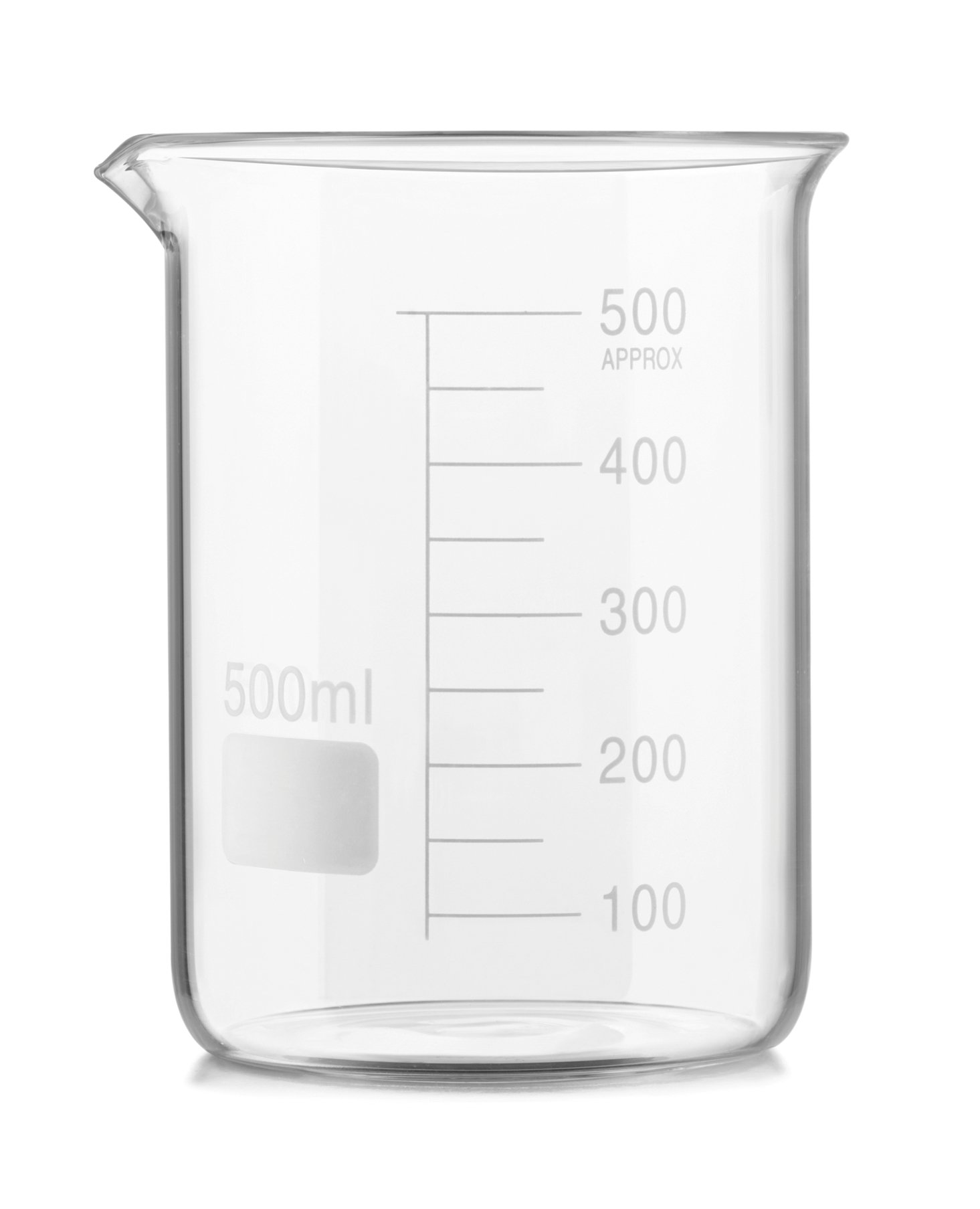 BFC Borosilicate Glass Beaker - 500ml : Amazon.in: Home & Kitchen