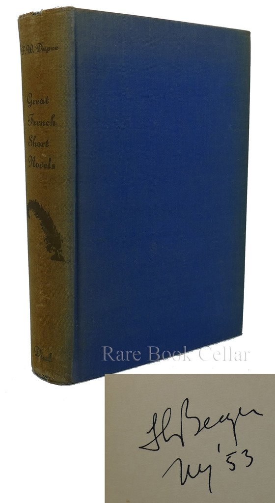 Great French Short Novels: DUPEE, F. W.: Amazon.com: Books