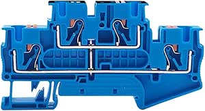 Amazon.com: PTTB 4-PV Equipotential Bonder 4 Position Push-in Terminal ...