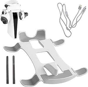 Amazon.com: NINKI Compatible PSVR2 VR Headsets Stand Controllers Holder ...