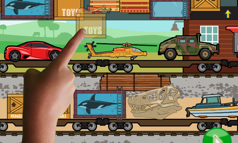 ClickySticky Trains - App on Amazon Appstore