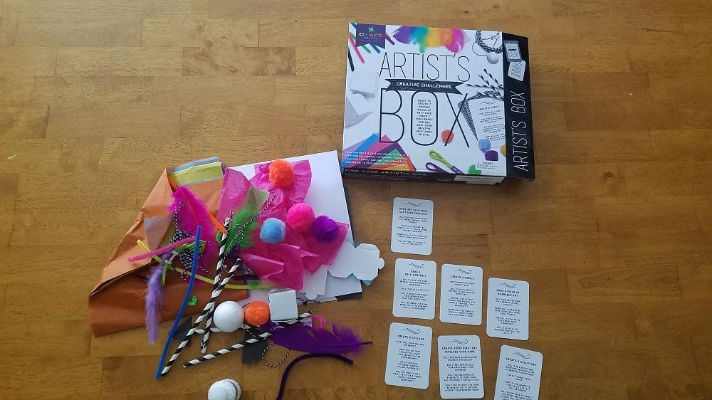 Amazon.com: Craft-tastic – Artist's Box – Arts and Crafts STEAM Kit ...