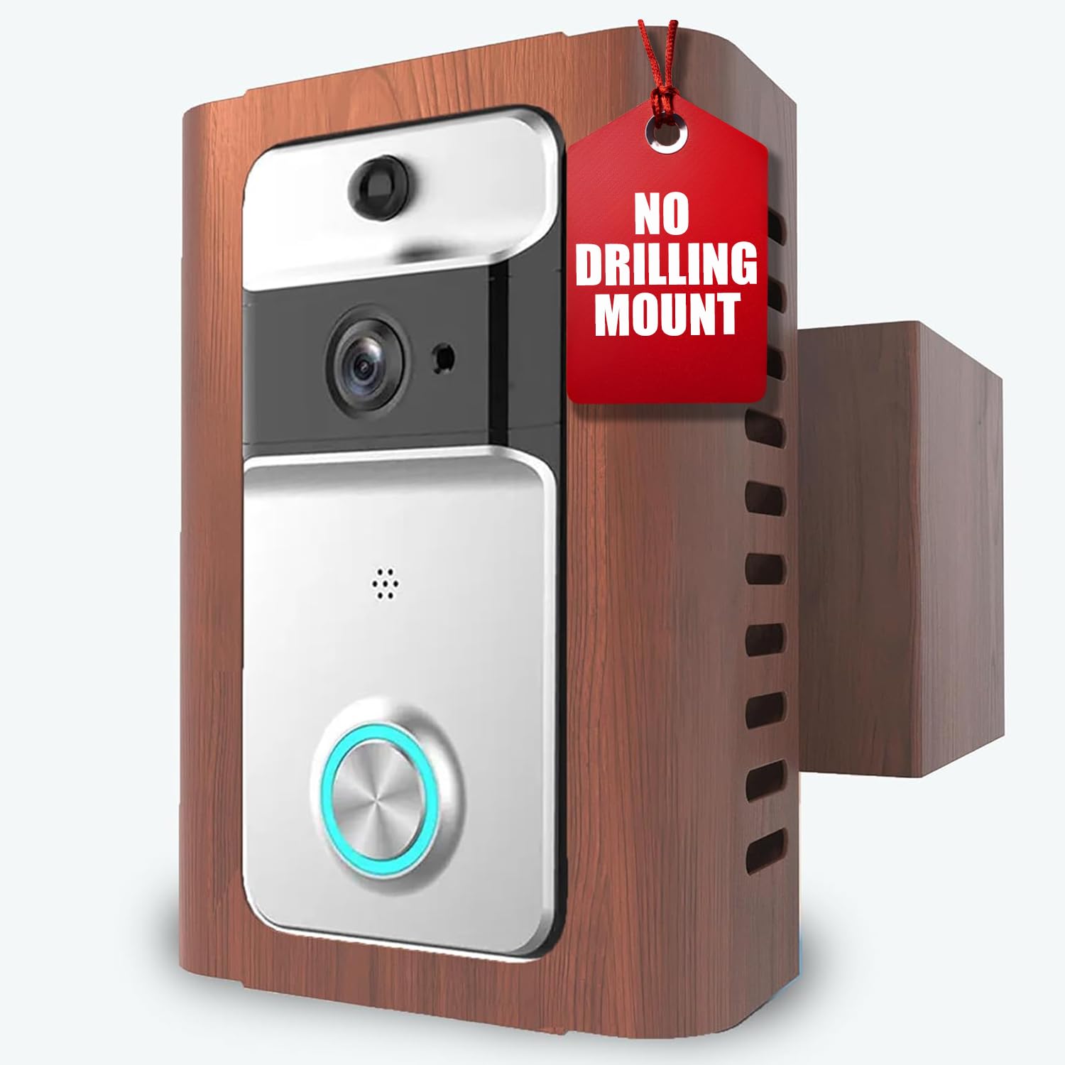 Ring Doorbell Mount No Drill With All Around Protection without Sensor ...