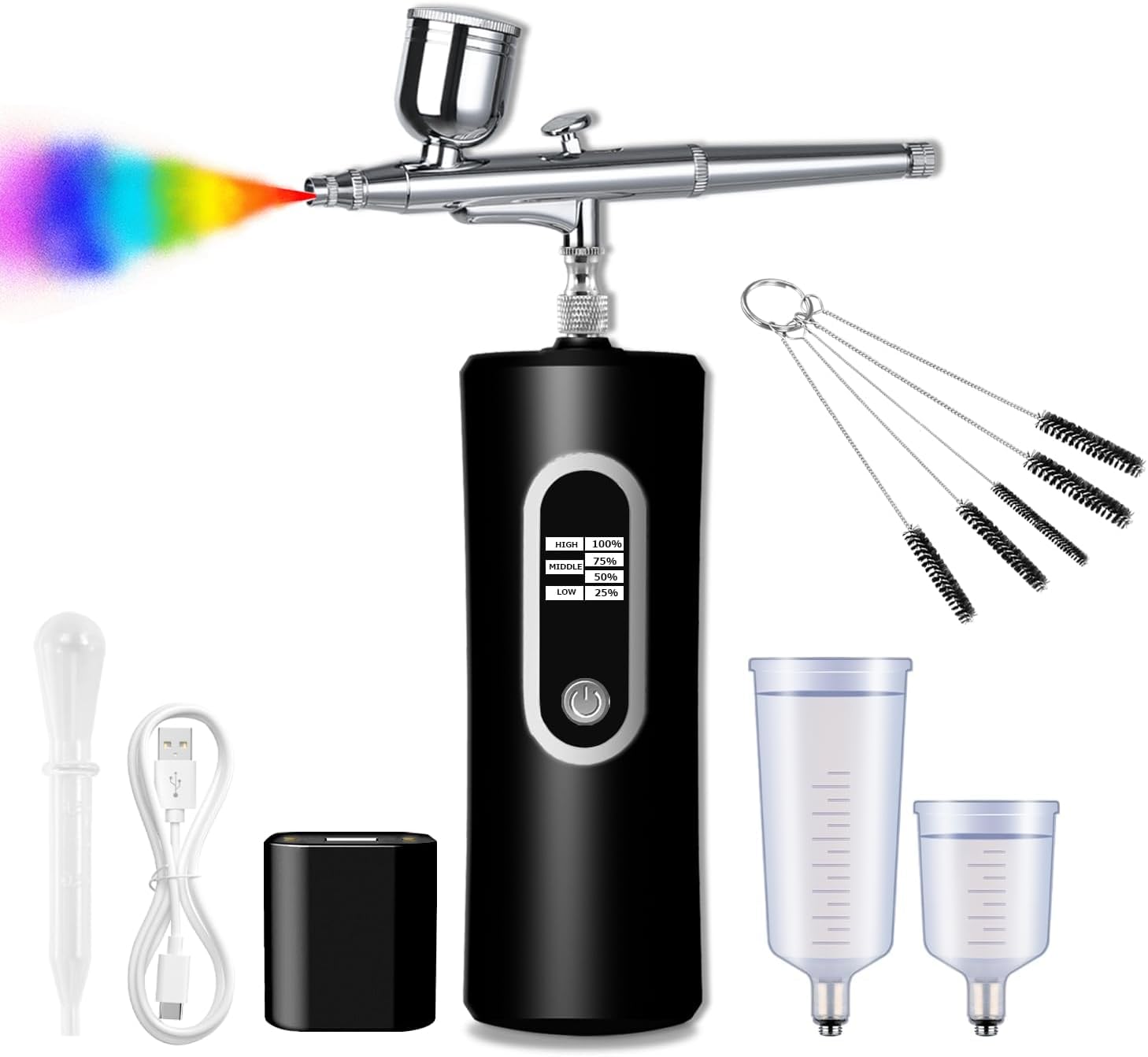Snapklik.com : Fascinated Cordless Airbrush Kit