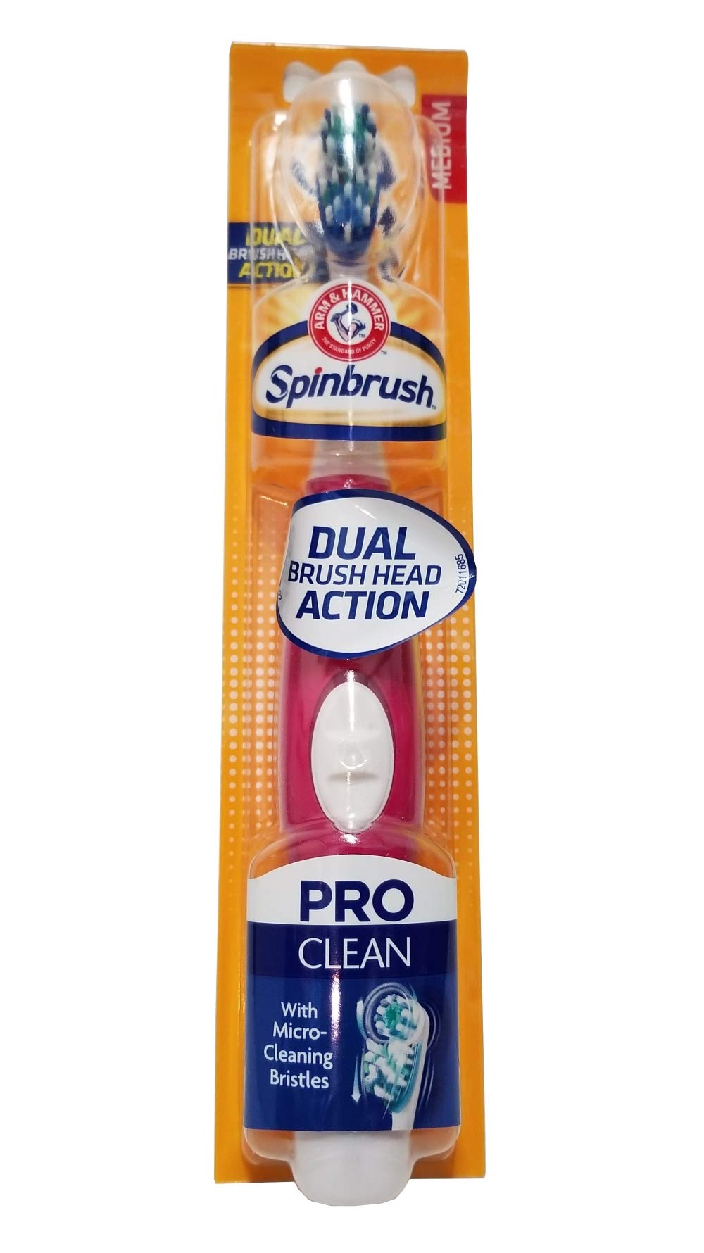 Amazon.com : ARM & HAMMER Spinbrush Pro Series Daily Clean Powered ...