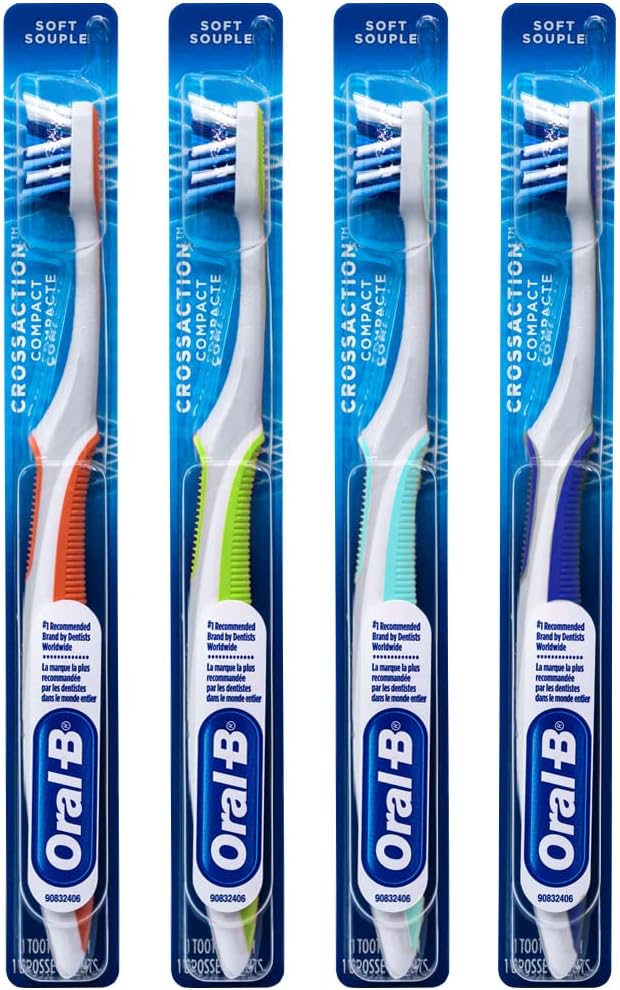 Amazon.com : Oral-B Indicator Flat Trim Toothbrush, 30 Soft (Colors ...