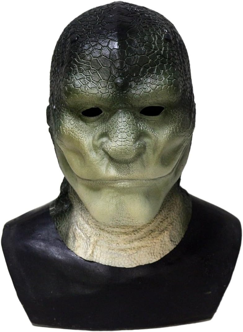 Amazon.com: HENGYUTOYMASK Horror Halloween Costumes Reptilian Elite ...