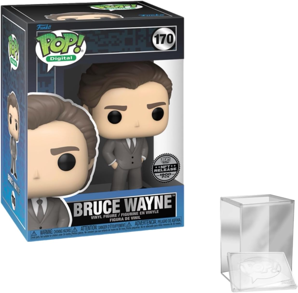 Amazon.com: Funko POP! Bruce Wayne #170: The Dark Knight Digital Series ...
