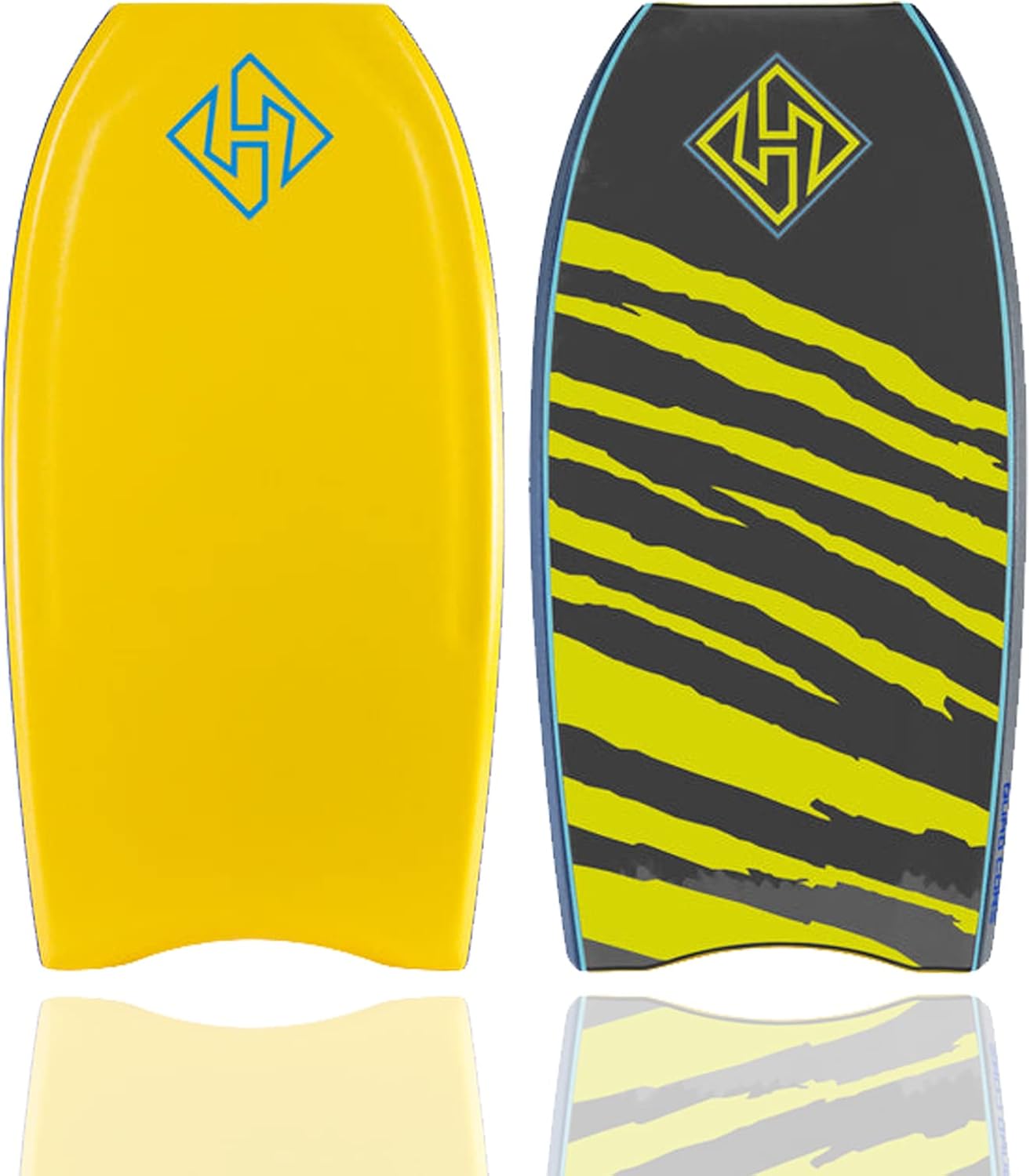 Amazon.com : Hubboards Hubb Pro PP CT 44" Bodyboard - TN/GY/YL : Sports ...