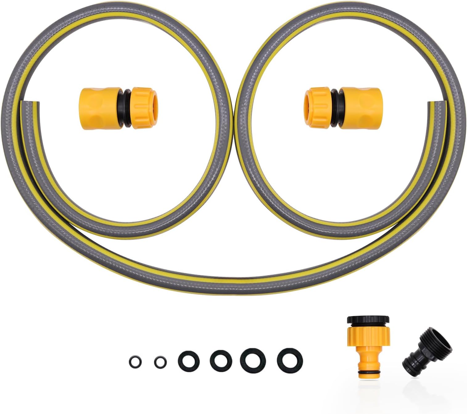 VReder Hose Connection Set for Garden Hose Reel, Plastic Hose Pipe ...