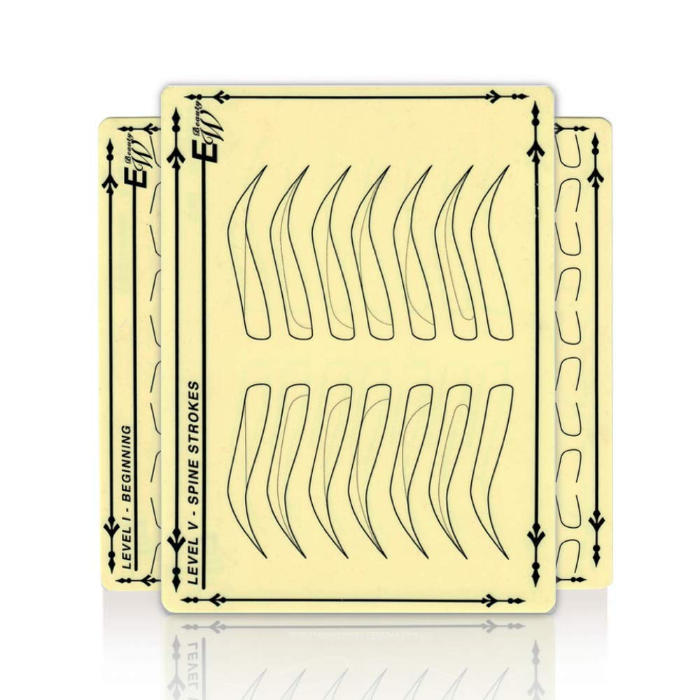 Microblading Practice Skins 6 Level Template | Desertcart OMAN