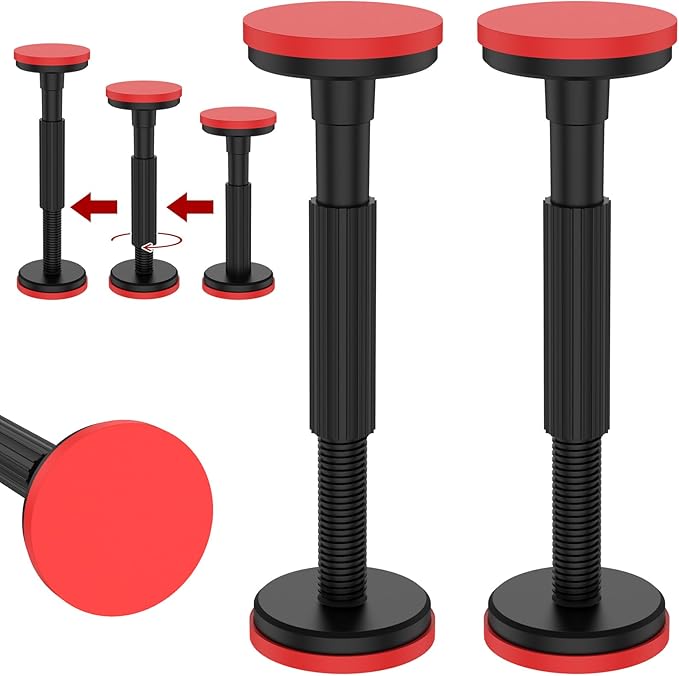 2Pcs Telescopic Support Rod 18-45cm, 3rd Hand Support System Quick ...