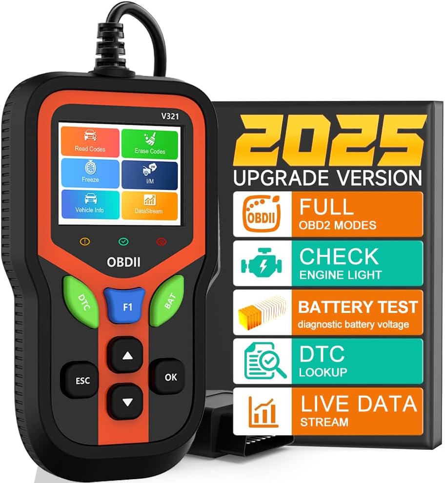Amazon.com: OBD2 Scanner - Car Code Reader Diagnostic Tool for Check ...