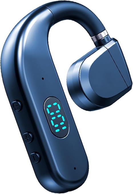 Amazon.com: One Ear Headset Open Ear Air-Bone Conduction Headphones ...