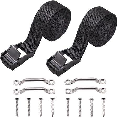 Amazon.com: YYST 54" Battery Tie Down Strap Kit Battery Hold Down Strap ...
