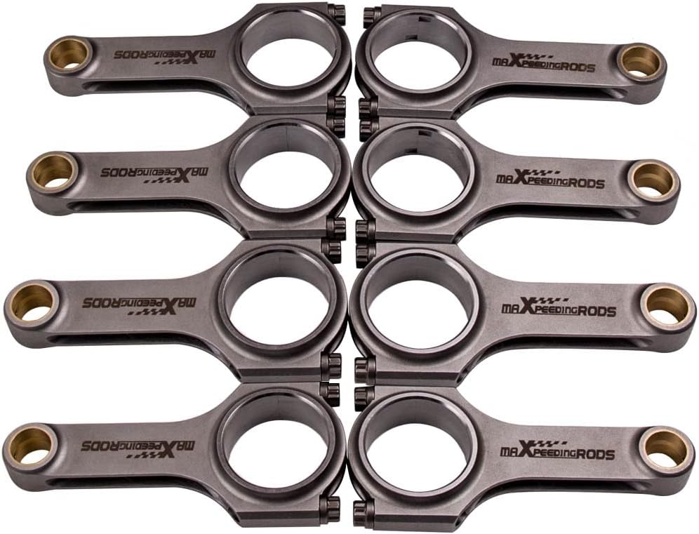 Amazon.com: maXpeedingrods 8Pcs Connecting Rods+ARP Bolts for General ...