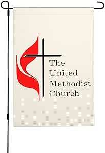 Amazon.com : United Methodist Church Home Flag 12x18 Ft Double-Sided ...
