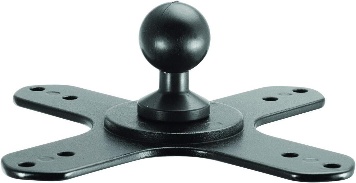 Amazon.com: RAM Mounts RAM-2461U 75x75mm VESA Plate with Ball with C ...