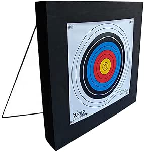 KHAMPA Archery Target for Backyard | 2x2 ft. Deluxe Double Layer Bow ...