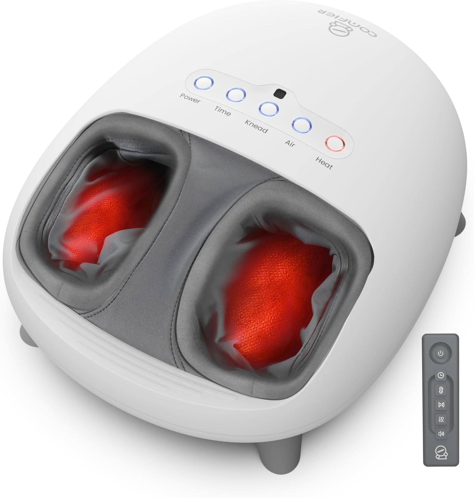 Amazon.com: COMFIER Shiatsu Foot Massager with Heat, Kneading and ...