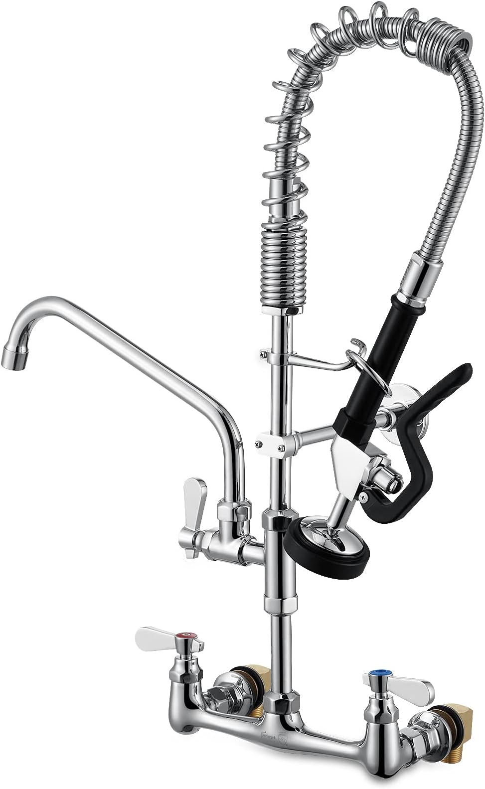 YooGyy Commercial Sink Faucet Pre Rinse Device 8 Inch Wall Mount Faucet ...
