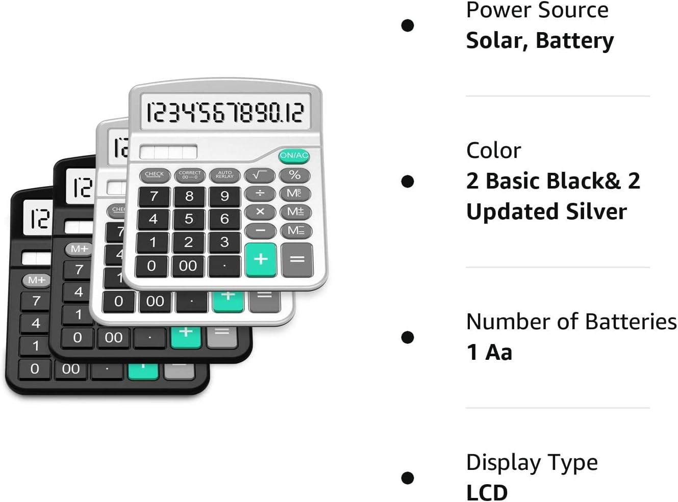 Calculadora, Splaks – Calculadora de escritorio funcional estándar ...