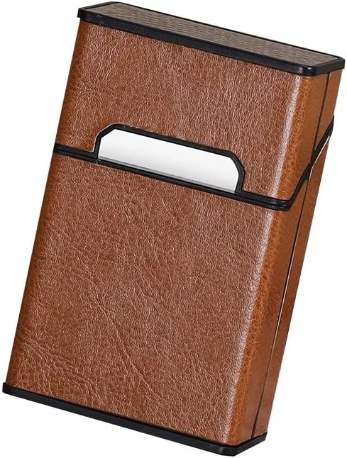 Sunlink PU Leather Cigarette Case 20pcs Cigarette Capacity Can Mount ...